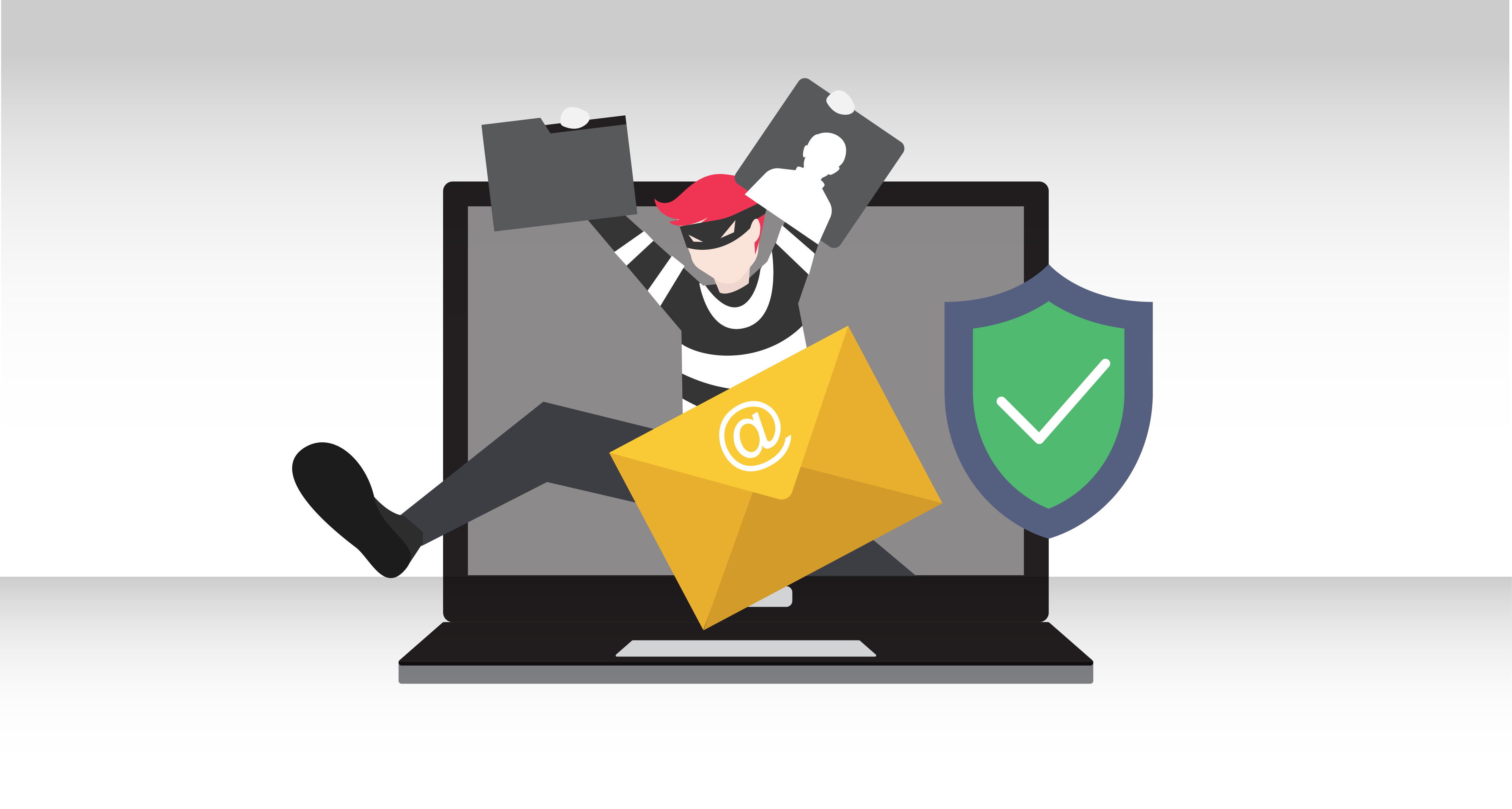 Email Security Cartoon