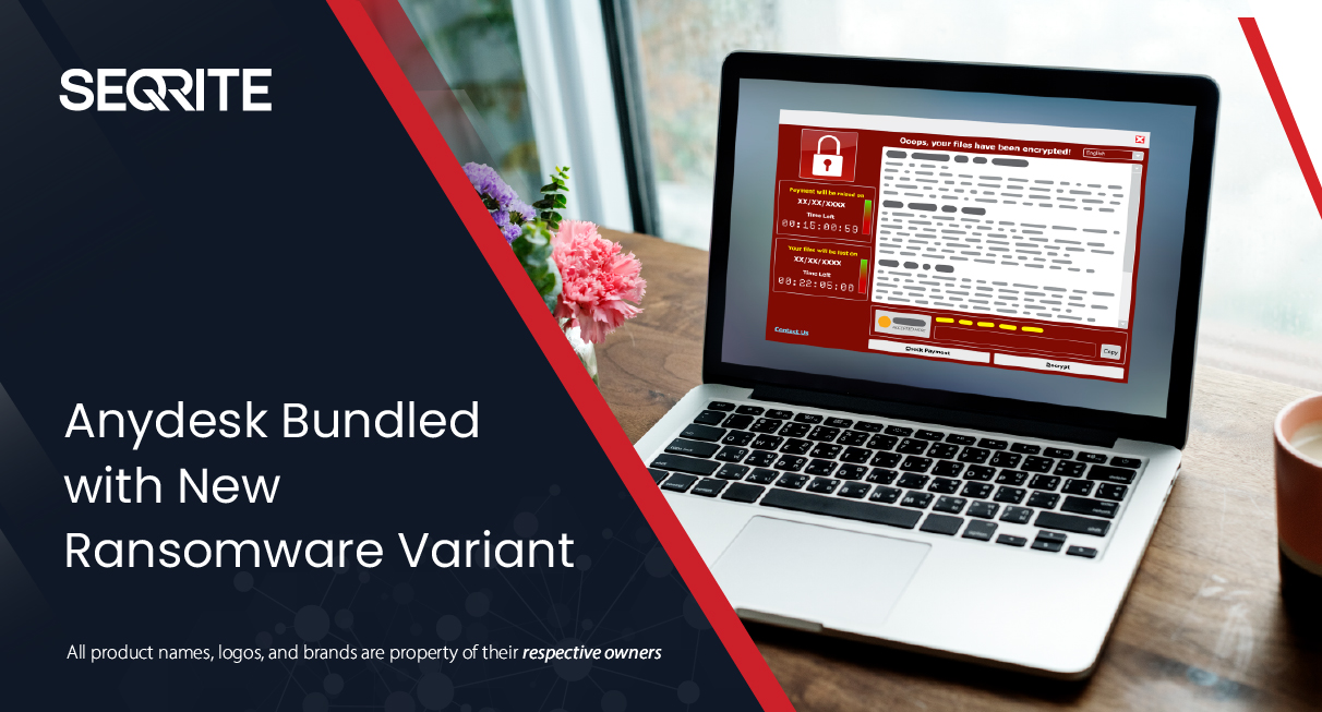 Babuk Ransomware Attack with Anydesk | SEQRITE